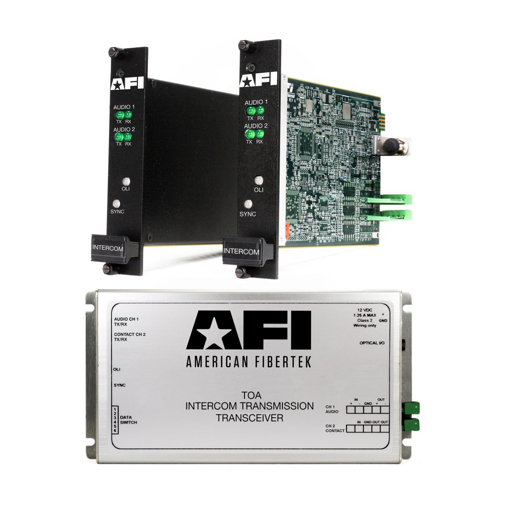 TOA Intercom – American Fibertek