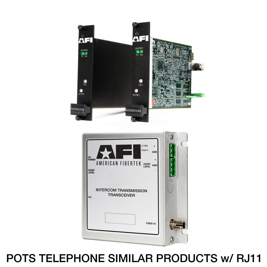 Intercom & Telephone – American Fibertek